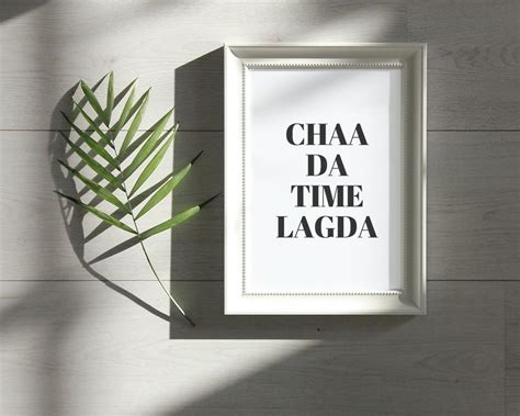 Chaa Da Time Lagda Bedroom Wall Art Printable Wall Art Bedroom Above