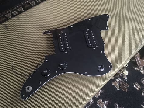 Squier Affinity Jazzmaster Hh Loaded Pickguard 2016 Black Reverb