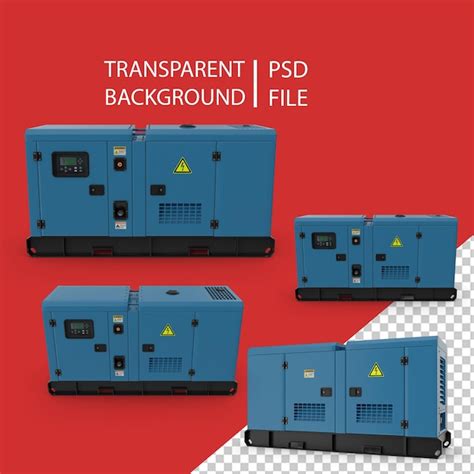 Premium Psd Power Generator Png