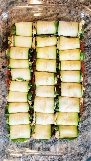 Zucchini Lasagna Roll Ups Artofit