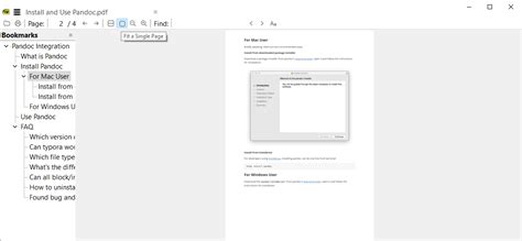 [feature request] show single page docs in single page view when