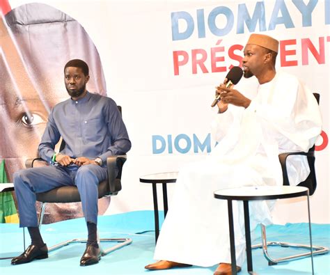Première sortie médiatique de Sonko et de Diomaye Faye feu sur Amadou