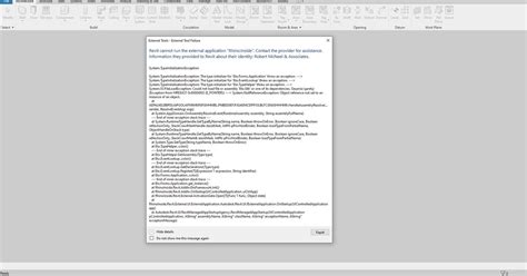 Revit External Tool Failure Rhino Inside Solution Provided Revit McNeel Forum
