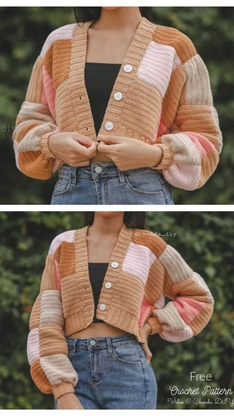 Crochet Cozy Granny Square Cardigan Free Pattern Video Tutorial Artofit