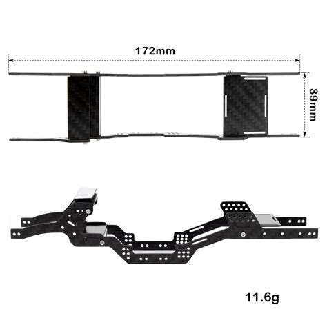 Scx24 Chassis Kit Markiert Mit „chassis“