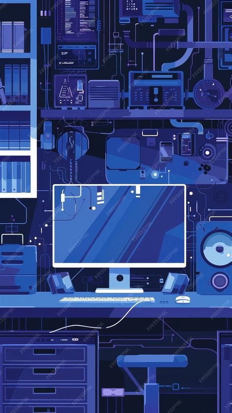 Digital Communication Flat Design Side View Theme Technology Animation