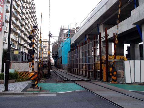 2014年12月28日京成押上線京成曳舟駅付近工事調査 1 おきらく娯楽工房