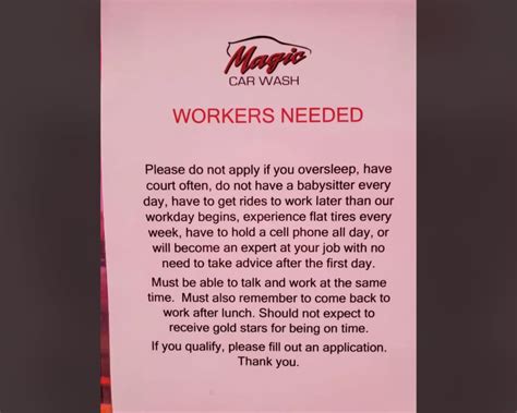 Job Application Mocking The Underprivileged Is Receiving Flak For All
