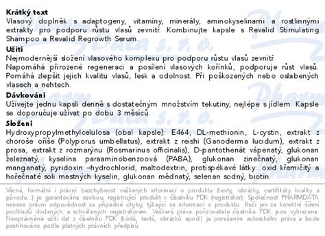 Revalid Hair Complex Cps30