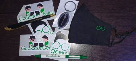 Abhishek Mohata On Linkedin Swags Geeksforgeeks Gfg Goodies