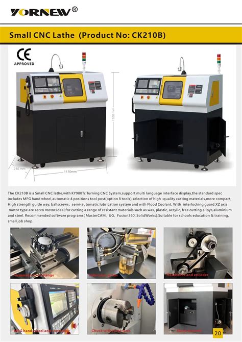 Ck210b Small Cnc Lahte Ck210b Mini Cnc Lathe Machine Yournew Small Cnc China Small Cnc Machine