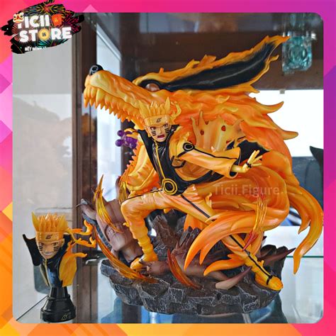 Mua Có Sẵn Mô Hình Naruto Trạng Thái Cửu Vĩ Cao 29cm Có Led Cực đẹp