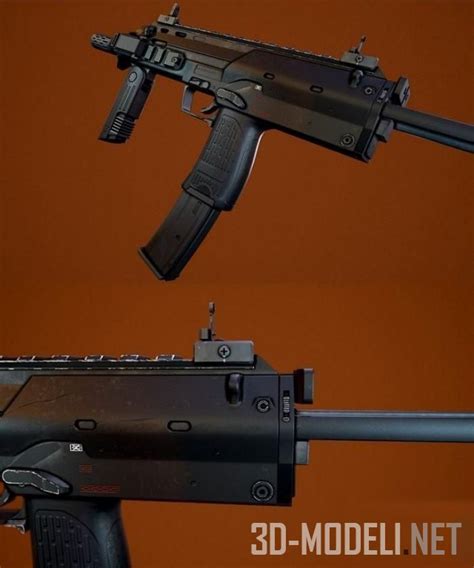 3D модель – Автомат MP 7