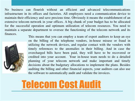 Ppt Telecom Auditing Powerpoint Presentation Free Download Id7154628