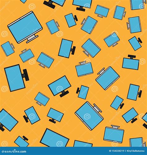 Seamless Pattern Texture Of Modern Digital Rectangular Lcd Liquid Crystal Ice LED Ips