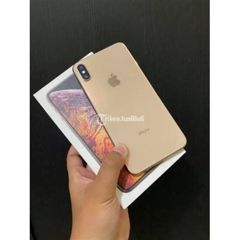 Hp Apple Iphone Xs Max Gb Gold Ex Ibox Fullset Original Mulus Di Depok Tribunjualbeli Com