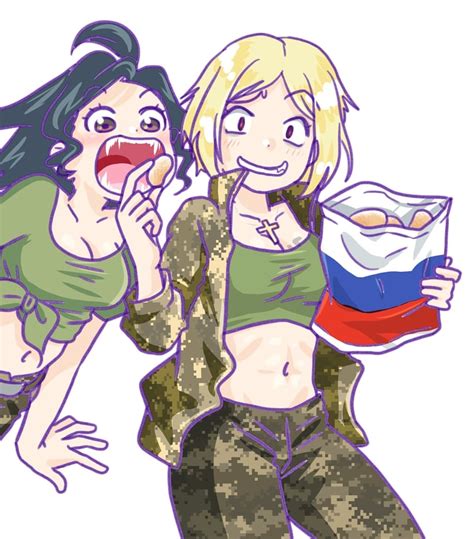 Marichka And Kraken Original Drawn By Japanon Danbooru