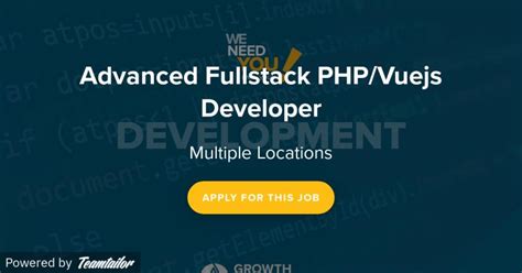 Melania Halabi Flores On Linkedin Advanced Fullstack Phpvuejs Developer Growth Acceleration