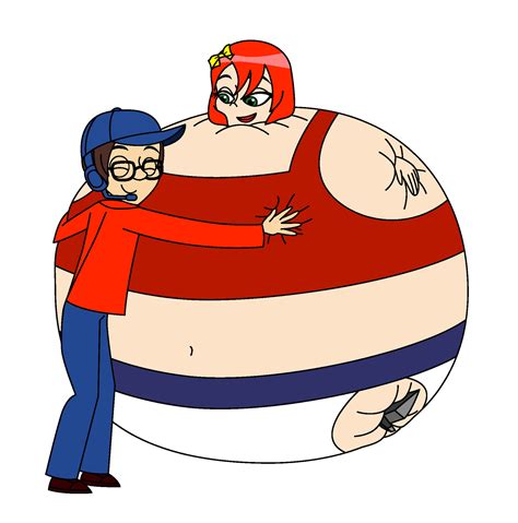 Havtitc Kyle Rangel Hugs Inflated Kenzie Backlin By Berryviolet On