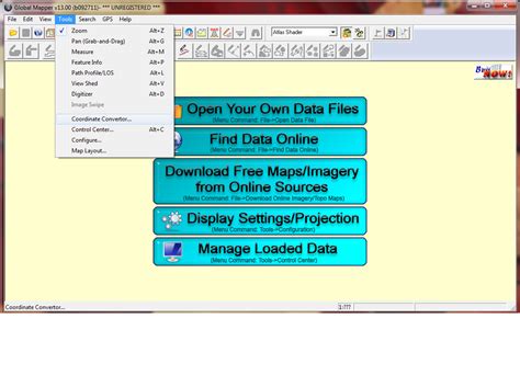 malaysia surveyteam how to convert coordinate by global mapper