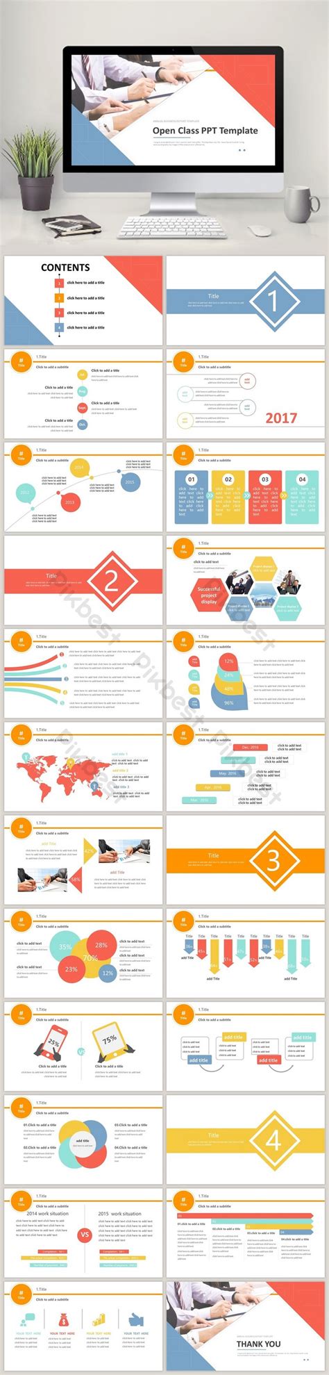 Teacher Education Open Class Ppt Template Powerpoint Pptx Template