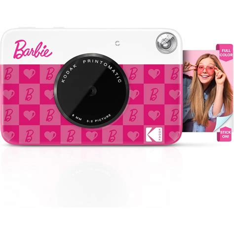 Barbie X Kodak Printomatic Full Color Instant Print Digital Camera Iconic Style Rodmpsb10