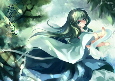 東方【東風谷早苗】 壁紙