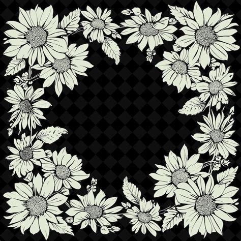 Page 2 Engraving Daisy Psd 1000 High Quality Free Psd Templates