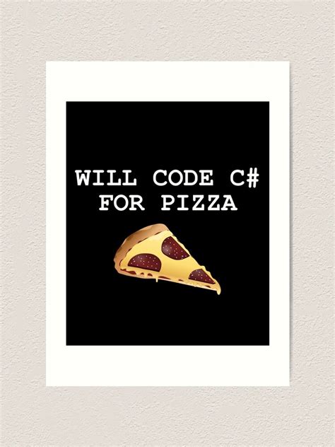 Funny C Programming Joke Programmer C Developer Art Print For Sale