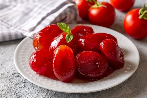 Консервированные помидоры в сахаре – простой и вкусный рецепт, как ...
