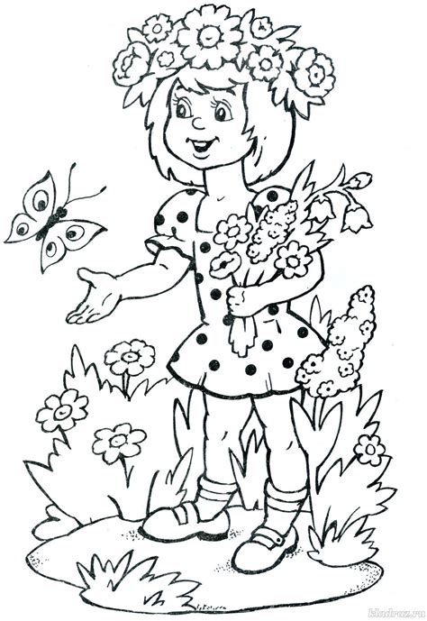 Раскраски на тему Лето для детей 5 7 лет Распечатать бесплатно