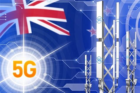 뉴질랜드 5g 산업 일러스트 대형 셀룰러 네트워크 돛대 또는 플래그와 현대 배경에 타워 3d 일러스트 0명에 대한 스톡 사진 및 기타 이미지 Istock