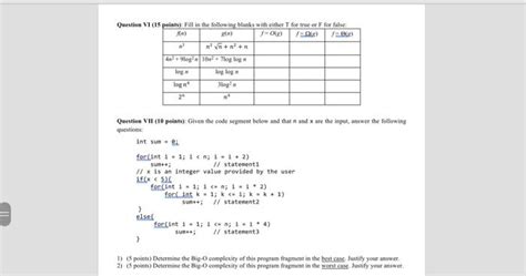 solved question vii 10 poiets given the code segment
