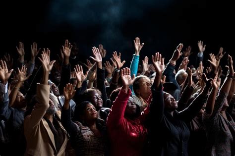 Premium Photo Glorious Praise Christian Worship Gathering