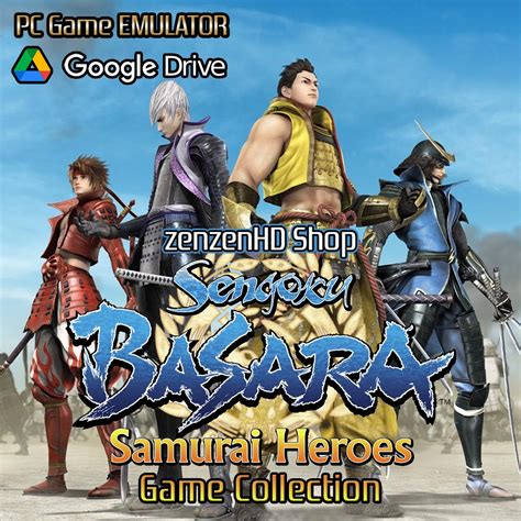 Jual PC Game Emulator Basara Collection Basara 1 2 3 4 Heroes Devil