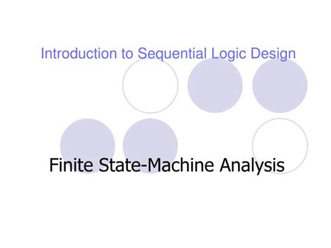 ppt introduction to sequential logic design powerpoint presentation