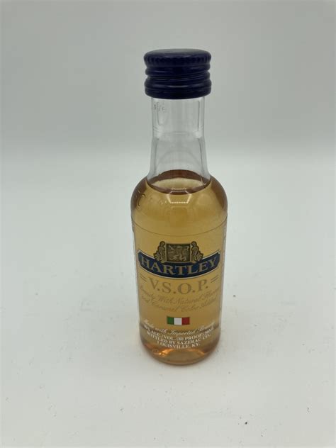 Hartley Brandy Vsop 40 Abv 80 Proof 50ml Holly Main Liquor