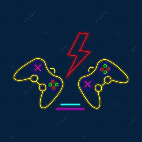 네온 글로우 충격파 게임 일러스트 패드 네온 글로우 네온 게임 Png 일러스트 및 Psd 이미지 무료 다운로드 Pngtree
