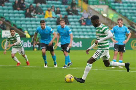 Celtic Star Edouard Appears To Suffer Ankle Injury In Post Match