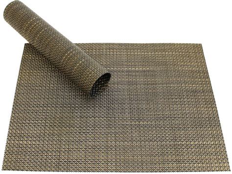 Platzset Tischset Elegance Schwarz Gold 1 Stk Matches21 Home