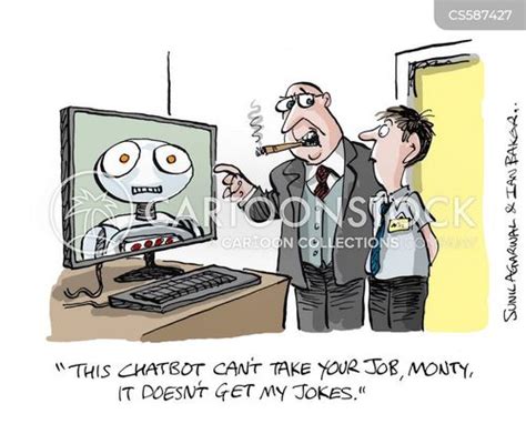 Chat Bot Cartoons And Comics Funny Pictures From Cartoonstock