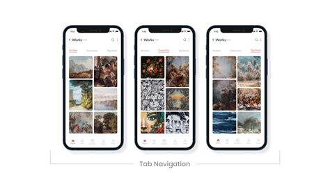 views ui design on behance