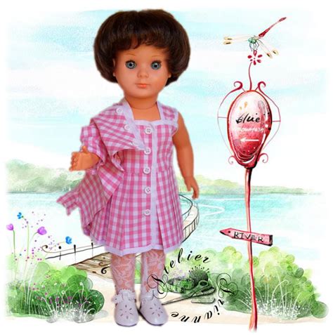 Tenue pour poupée Marie Françoise Modes et Travaux Mai Atelier Arianne clinique des poupées