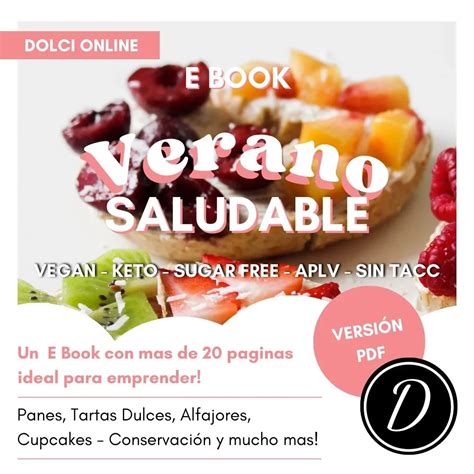 Ebook Un Verano Saludable Pasteleria Dolci