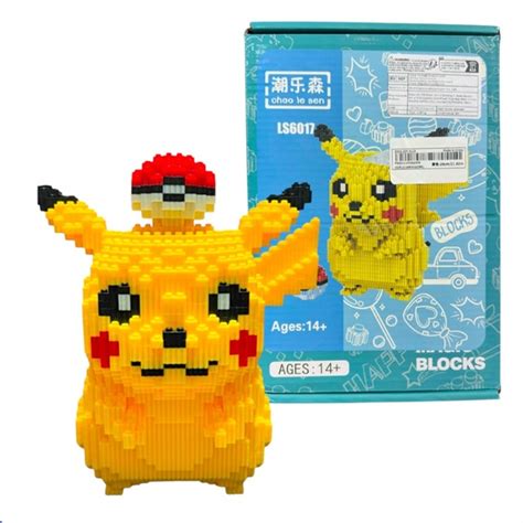 Toys Pokmon Pikachu Mini Building Blocks Bricks Dyi Collectible