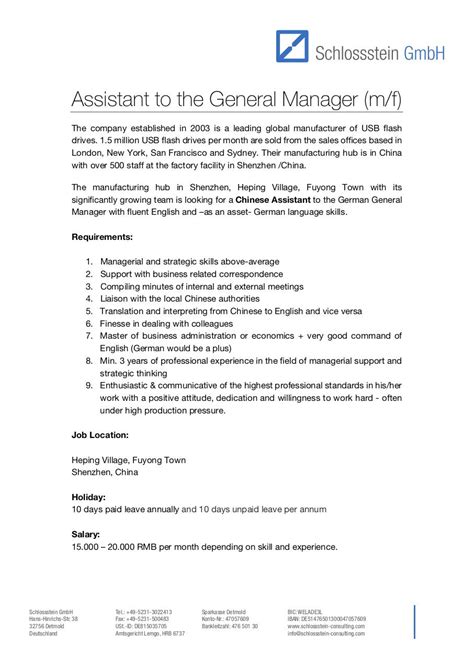 Jd Assistant General Manager By User Pdf Archive