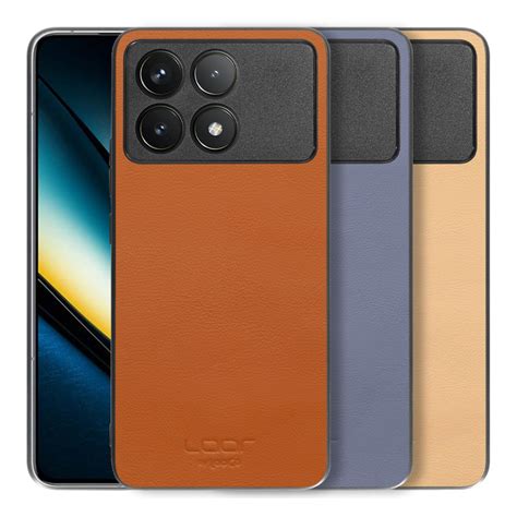 Looco Official Shop [ Loof Basic Shell ] Poco F6 Pro ケース カバー スマホケース