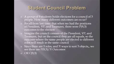 Applied Combinatorics Bit Strings And Combinations Youtube