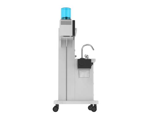 Anesthesia Machine Isolated On Background 3d Rendering Illustration