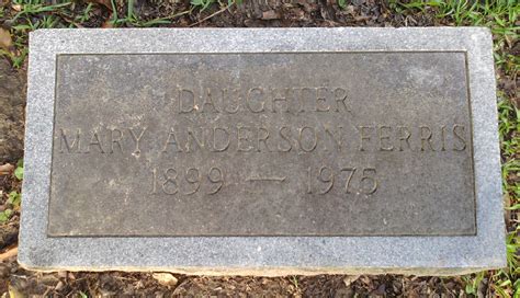 Mary Anderson Harrison Bullis Ferris 1899 1975 Find A Grave Memorial